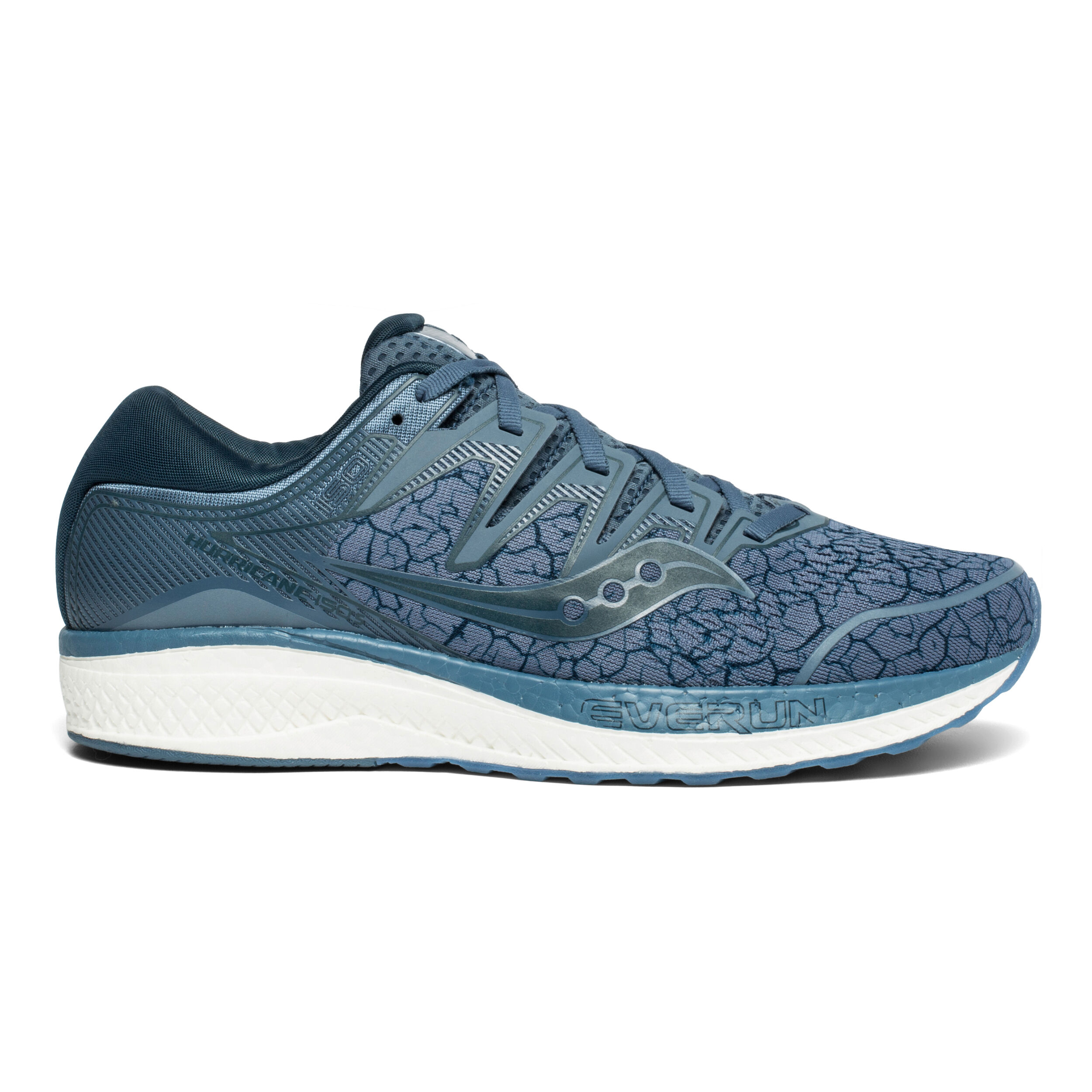 Buy Saucony Hurricane Iso 2 Stability Running Shoe Men Dark Blue Black in size 42 5 online Running Point COM