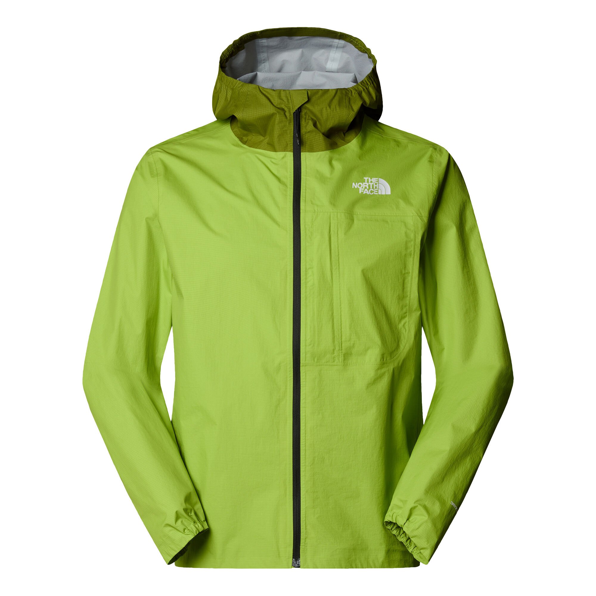 north face jacket green