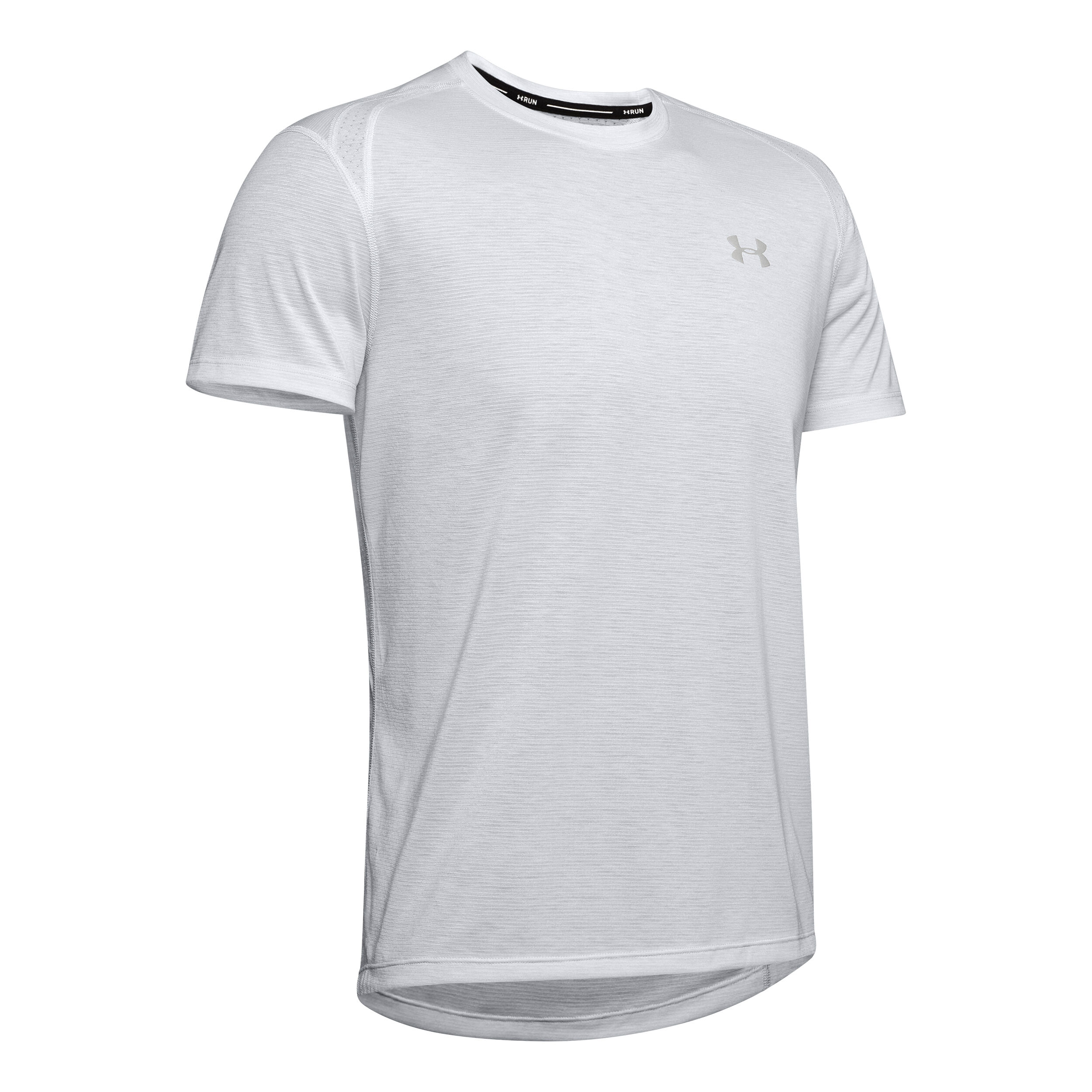 Buy Under Armour Speed Stride T Shirt Men Lightgrey Silver in size XL online Running Point COM